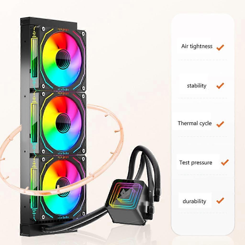 For Glacier 360mm Liquid Coolers Water Cooling Computer Chassis CPU ...