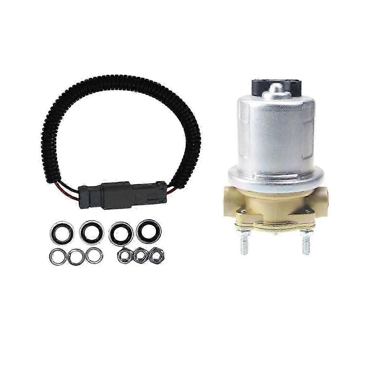 12V Electric Diesel Pump Fuel Transfer Pump compatible Cummins QSB ...