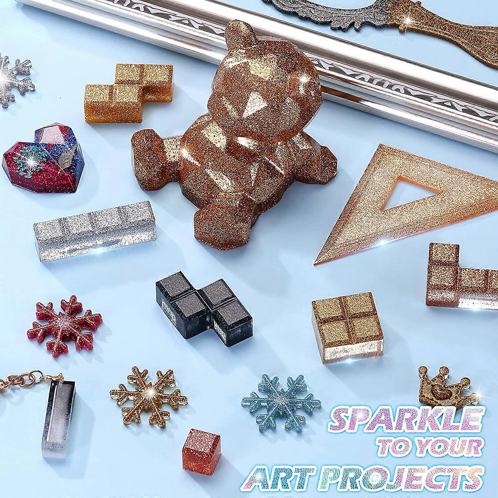 Fine Slime Glitter,for Extra Fine Epoxy Glitter for Resin,Body Face ...