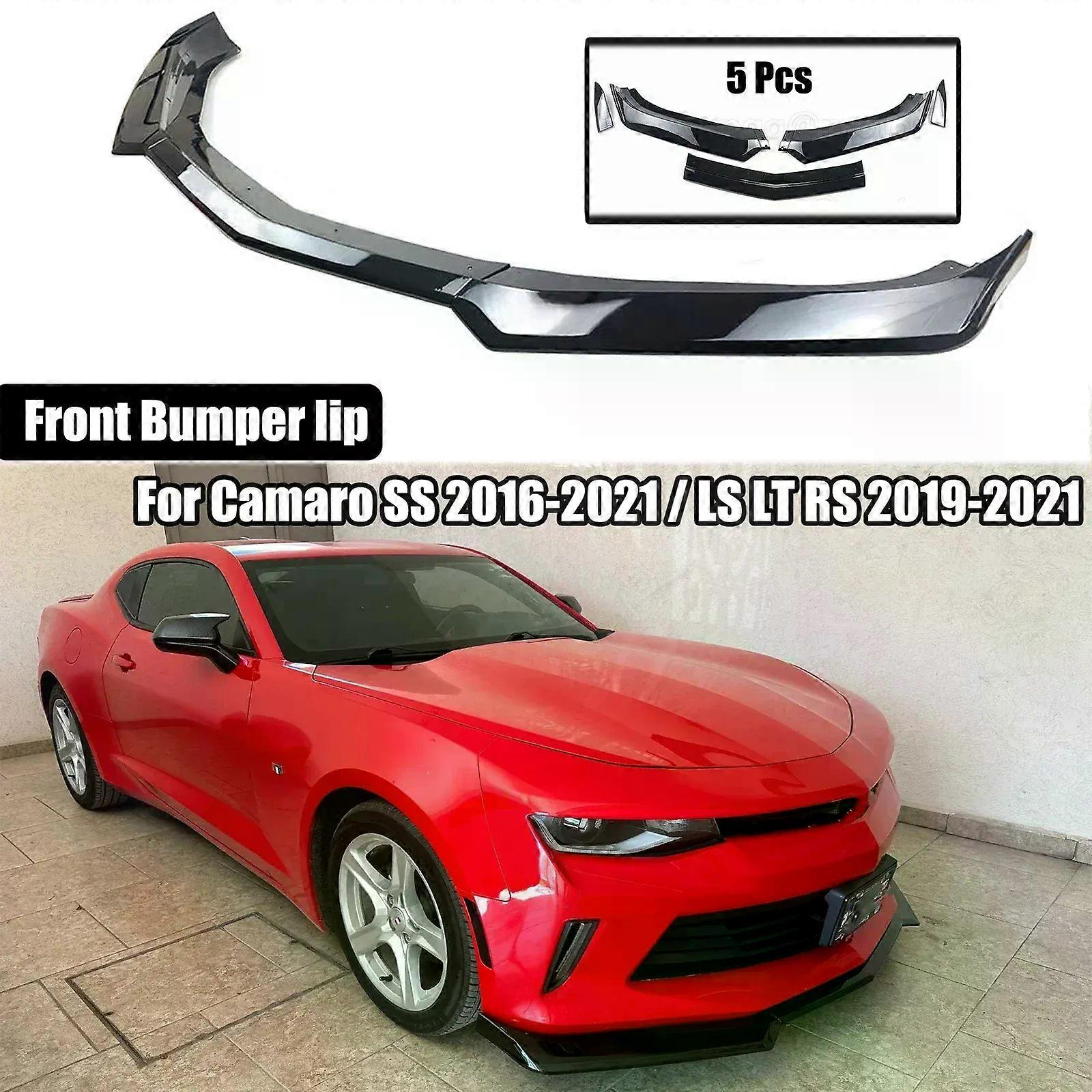 Front Bumper Lip For Camaro SS 2016-2024/Camaro LS LT RS 2019-2024 Car ...