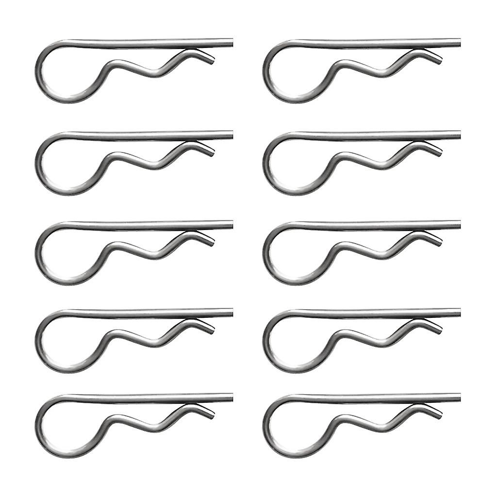 R Shaped Cotter Clip Pins, 10pcs Securing Clevis Pin For Sailing ...