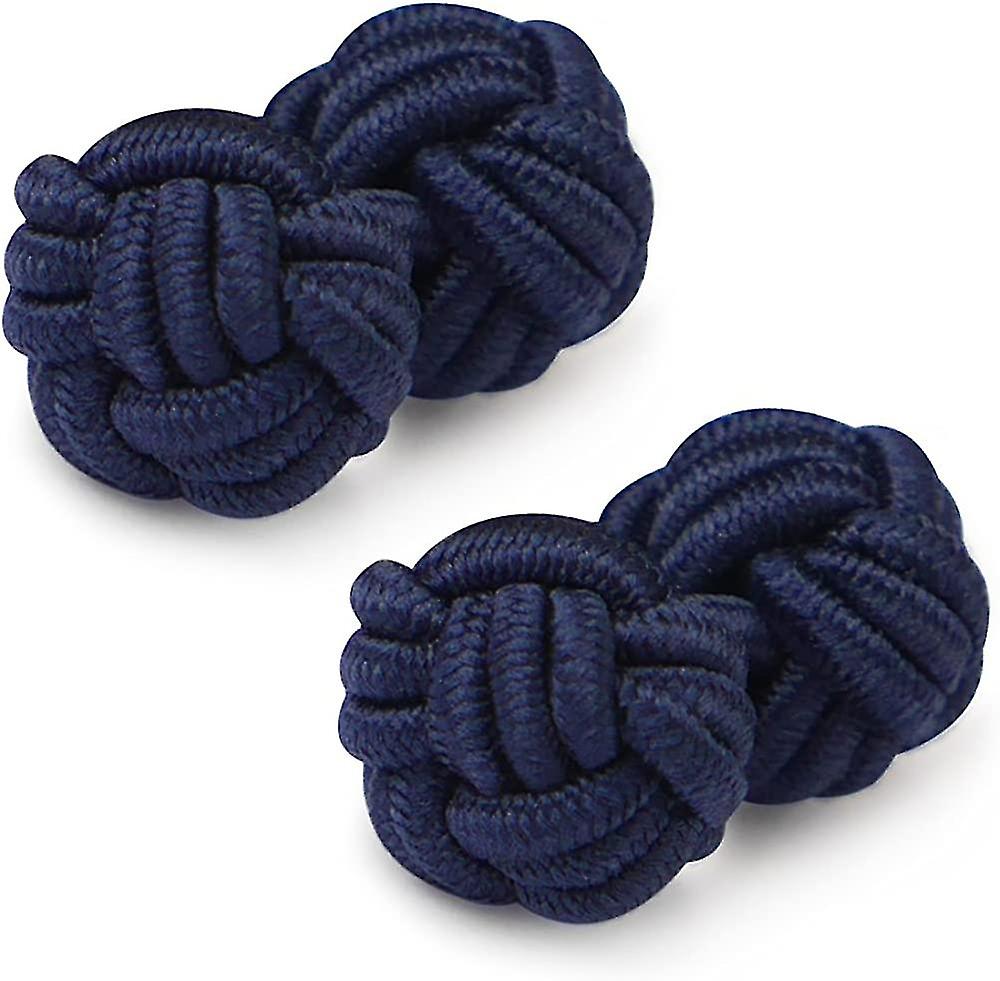 Silk Knot Fabric Cufflinks 5 Pairs Set For Mens/womens Shirt Gift ...