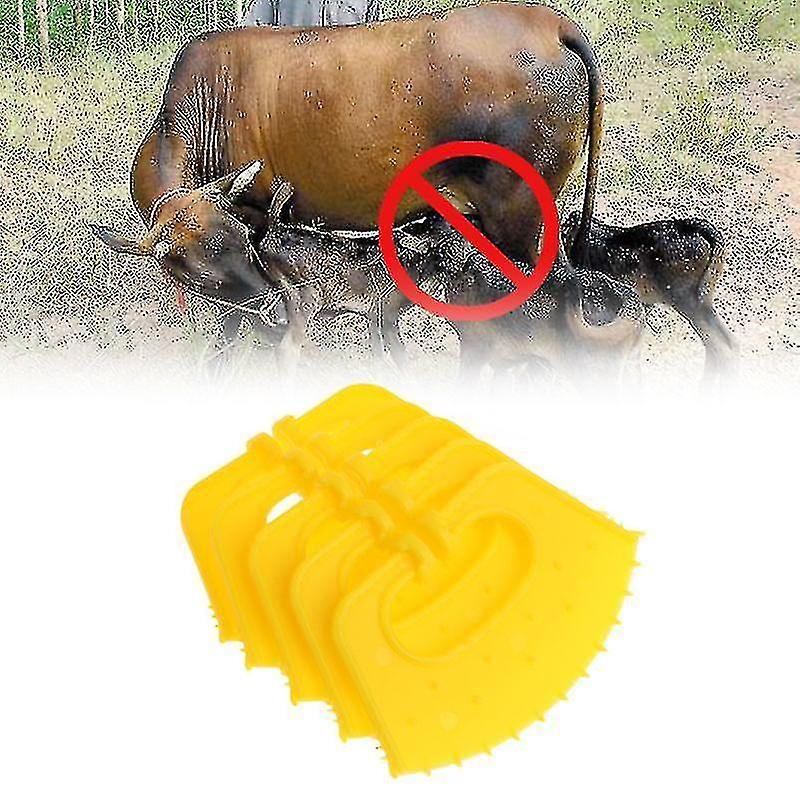 Calf Weaner Plastic Cow Nose Ring Anti-suction Milling Stop Puncture ...