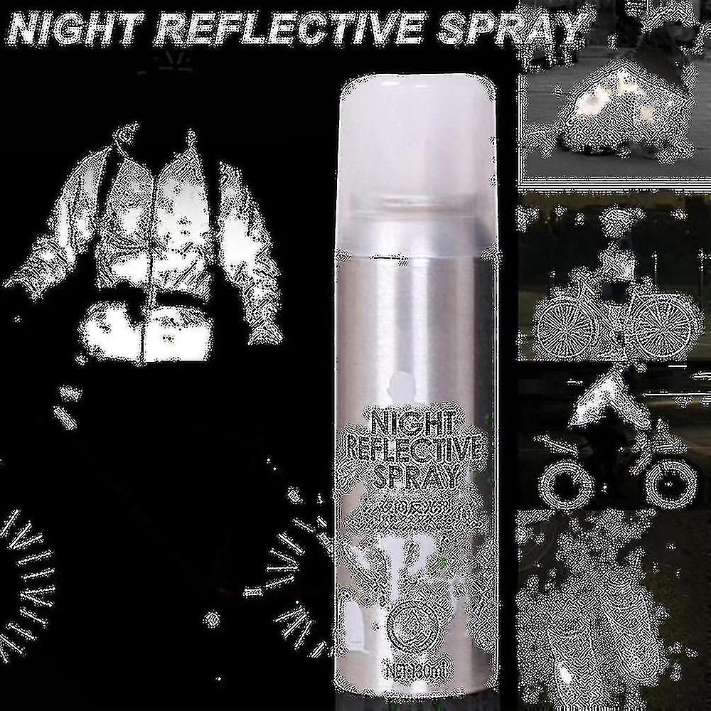 Night Reflective Spray Outdoor Safety Reflecting Anti Accident Riding ...