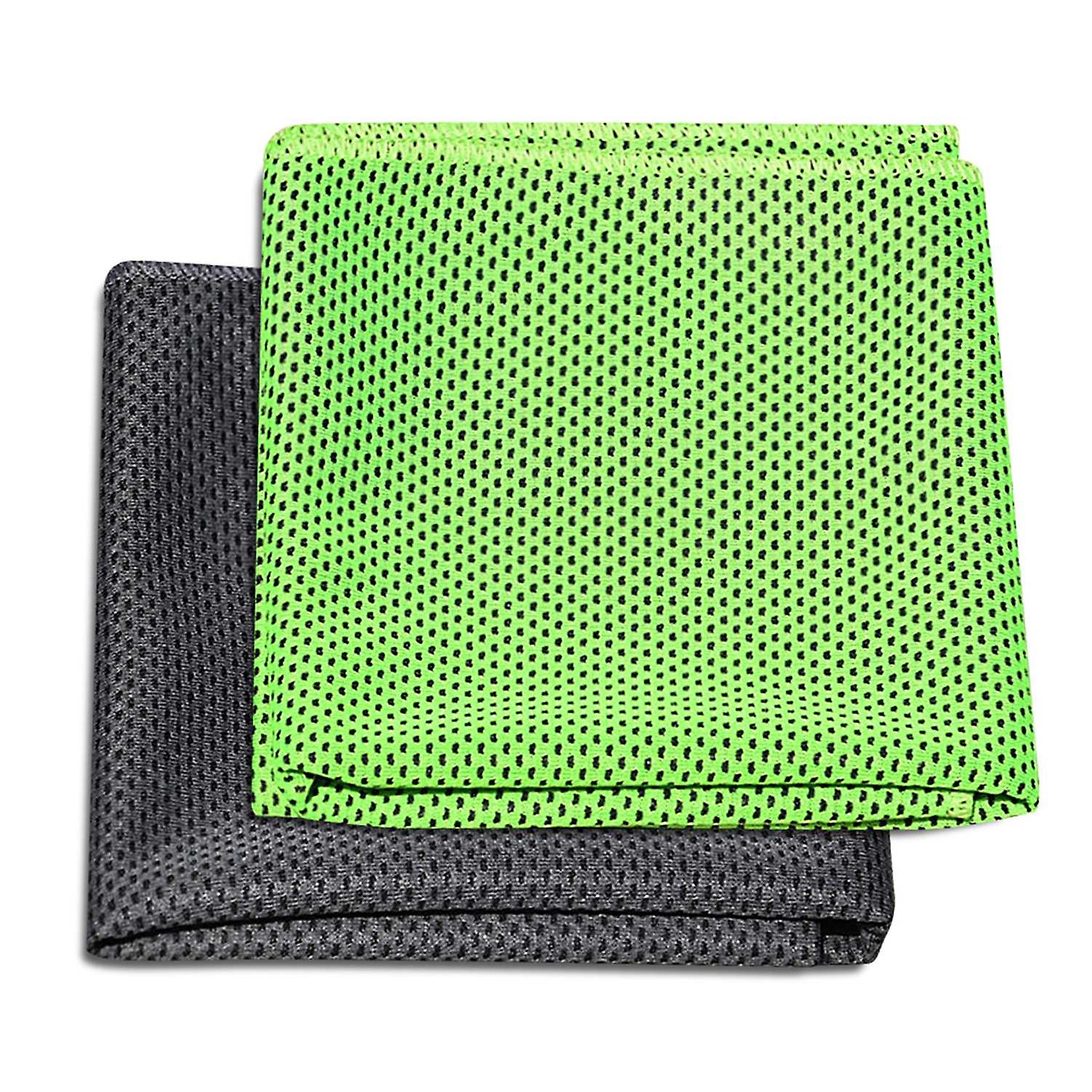 2 Pack Cooling Towel Soft Breathable Travel Ice Towel for Gym Fitness ...