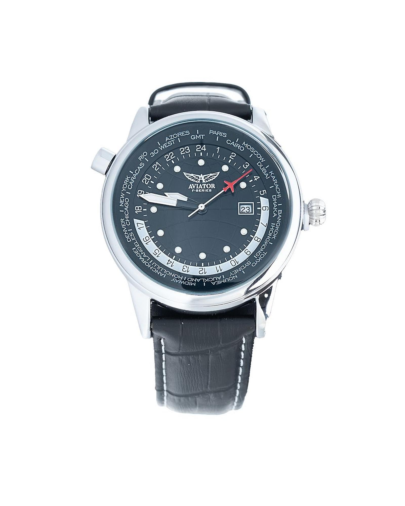 Aviator FSeries World Time Watch with Chronograph Date and Water ...
