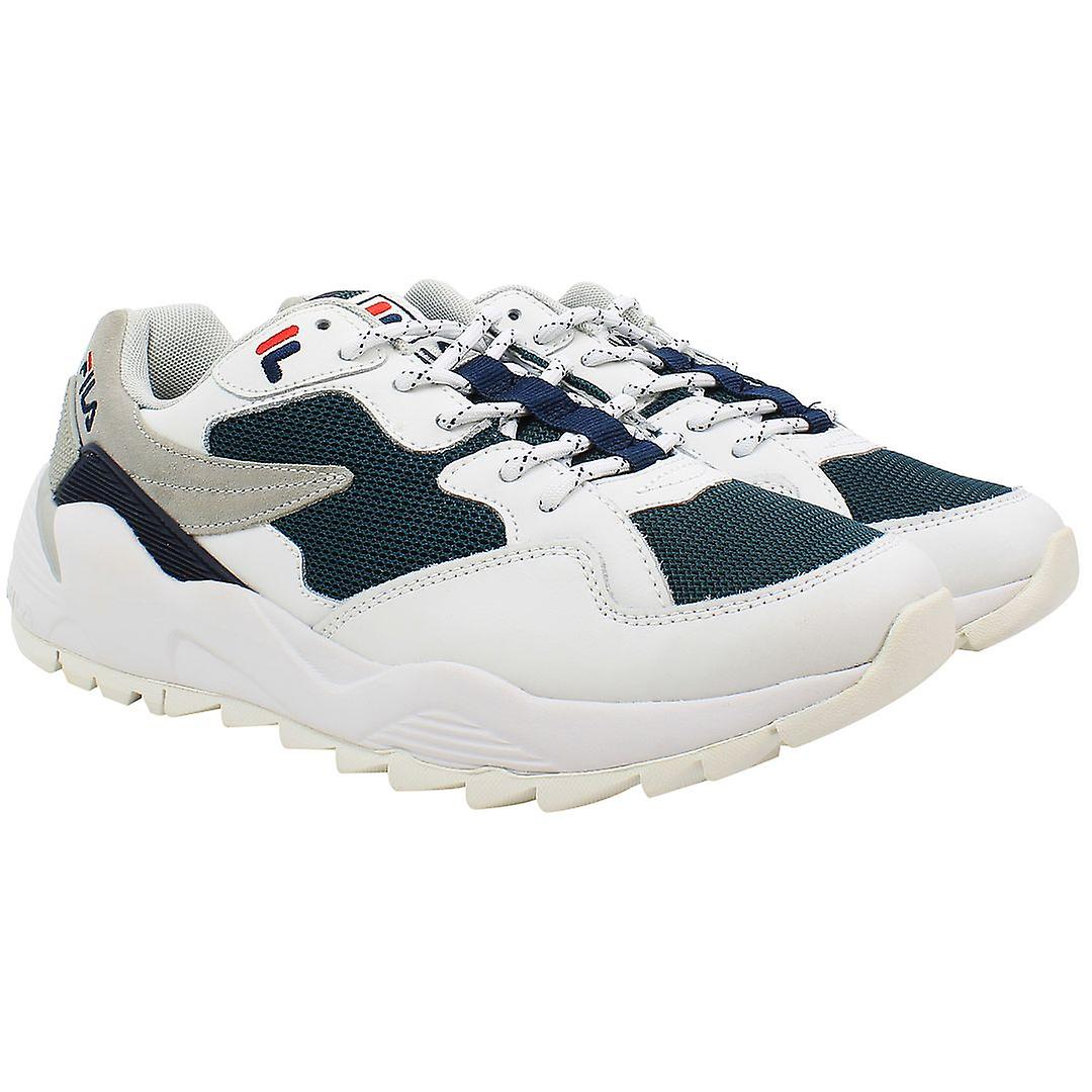 Fila Vault Cmr Jogger CB Low White Leather Lace Up Mens Trainers 1010588 90Y | Fruugo UK
