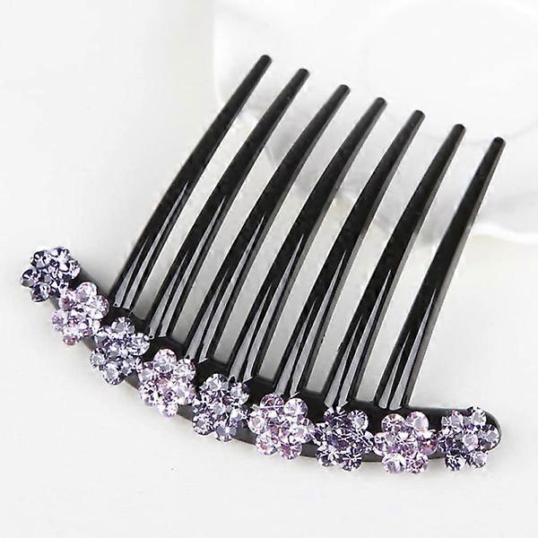 Pack of 2 Hair Combs Rhinestone Teeth Hair Comb Hair Accessories ...