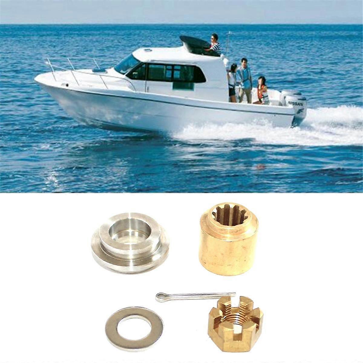 Boat Engine Part for 2-Stroke 30 Outboard Propeller Nut Spacer Locking ...