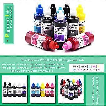 Unique Refill Pigment Ink For Epson Surecolor Sc-p900 Ink Cartridge ...