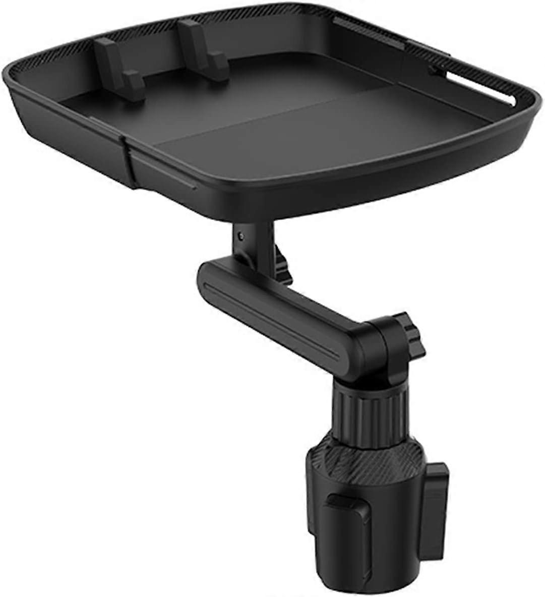 Car Tray for Eating Retractable Car Tray Tables 360-Degree Swivel Car ...