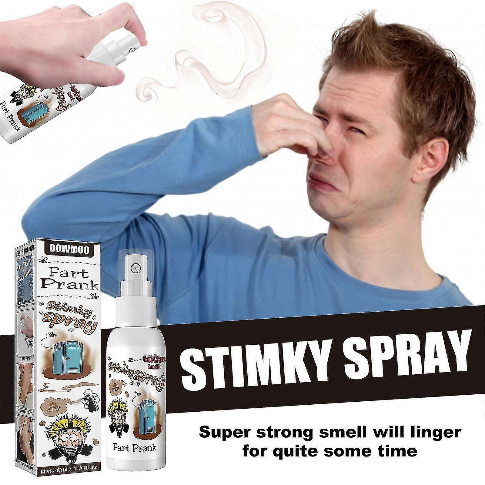 Powerful Fart Spray Super Smells Funny Gifts Pranks For Adults Or Kids ...