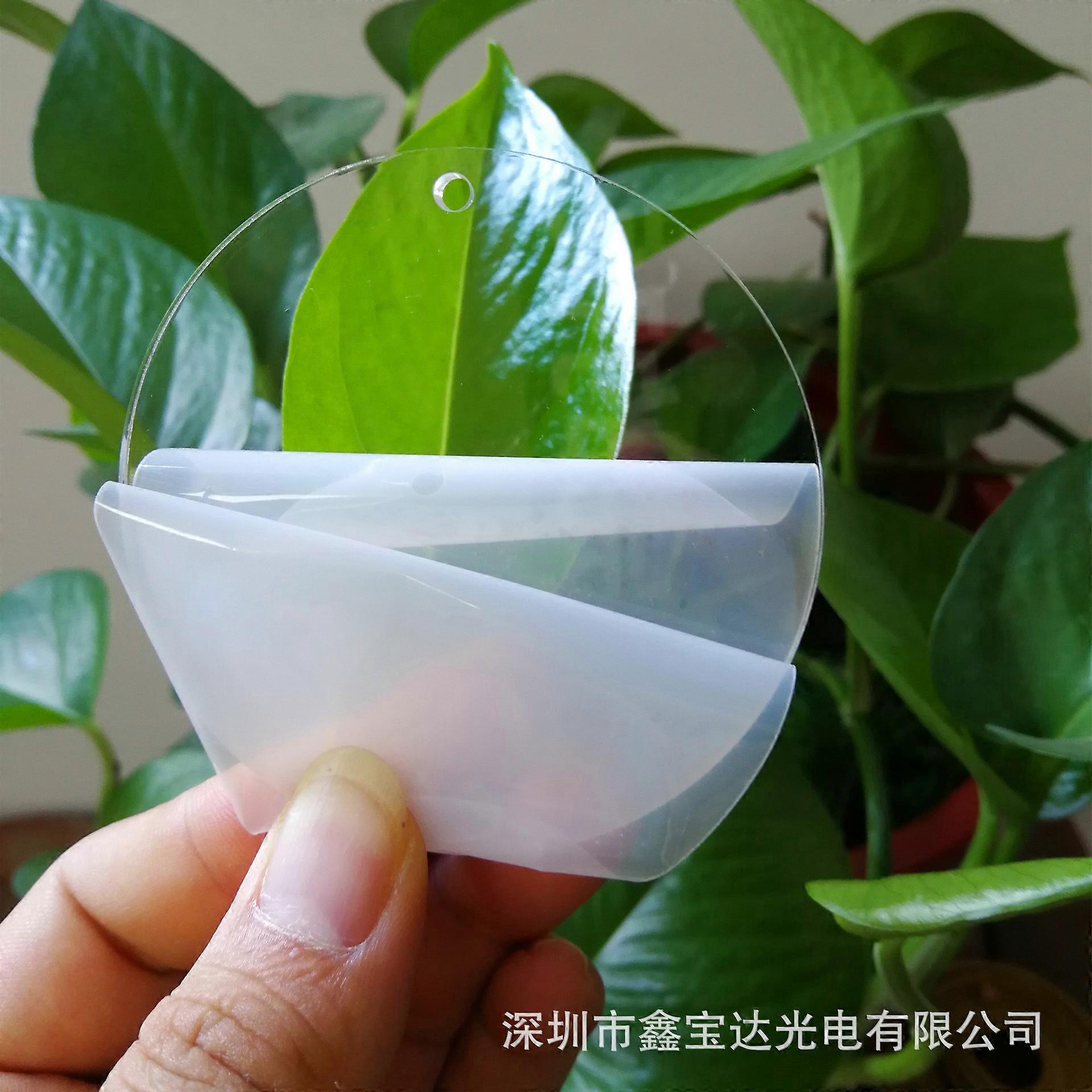 2 Pcs Transparent Acrylic Sheet Round, Plexiglass Sheets, Clear Acrylic ...