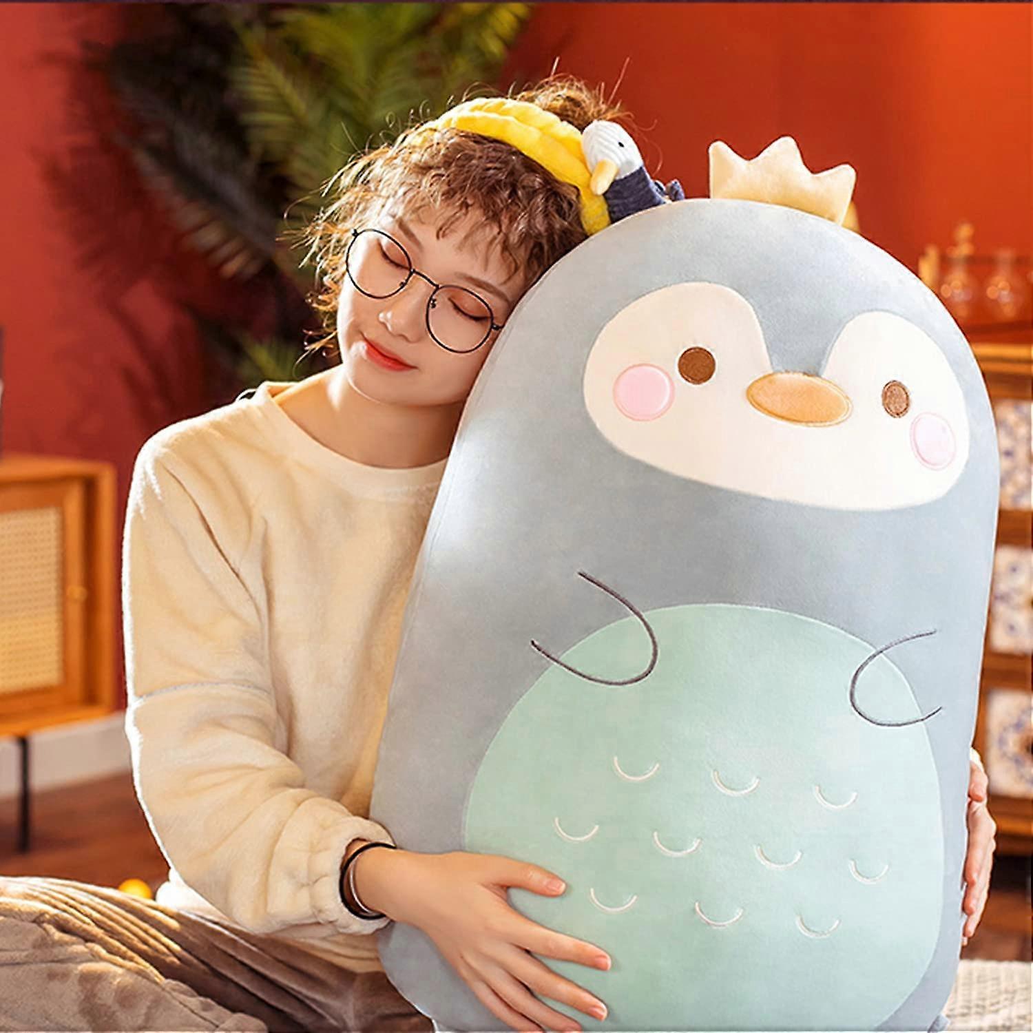 Stuffed Animal Plush Pillow - 17.7 Inch Cute Squishy Hugging Plushie ...