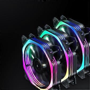 Dual Aperture Fan 120mm 12v Chassis Cooling Fan Ultra Thin Cpu Cooler ...