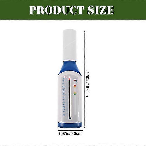 Portable Spirometer Peak Flow Meter Meter Expiratory Flow For Lung ...