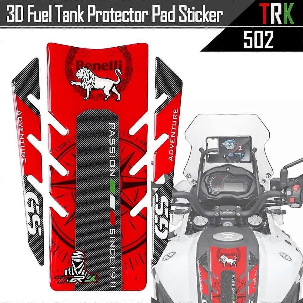 3D Motorcycle Fuel Tank Pad Sticker Motor Bike Decorative Protector ...