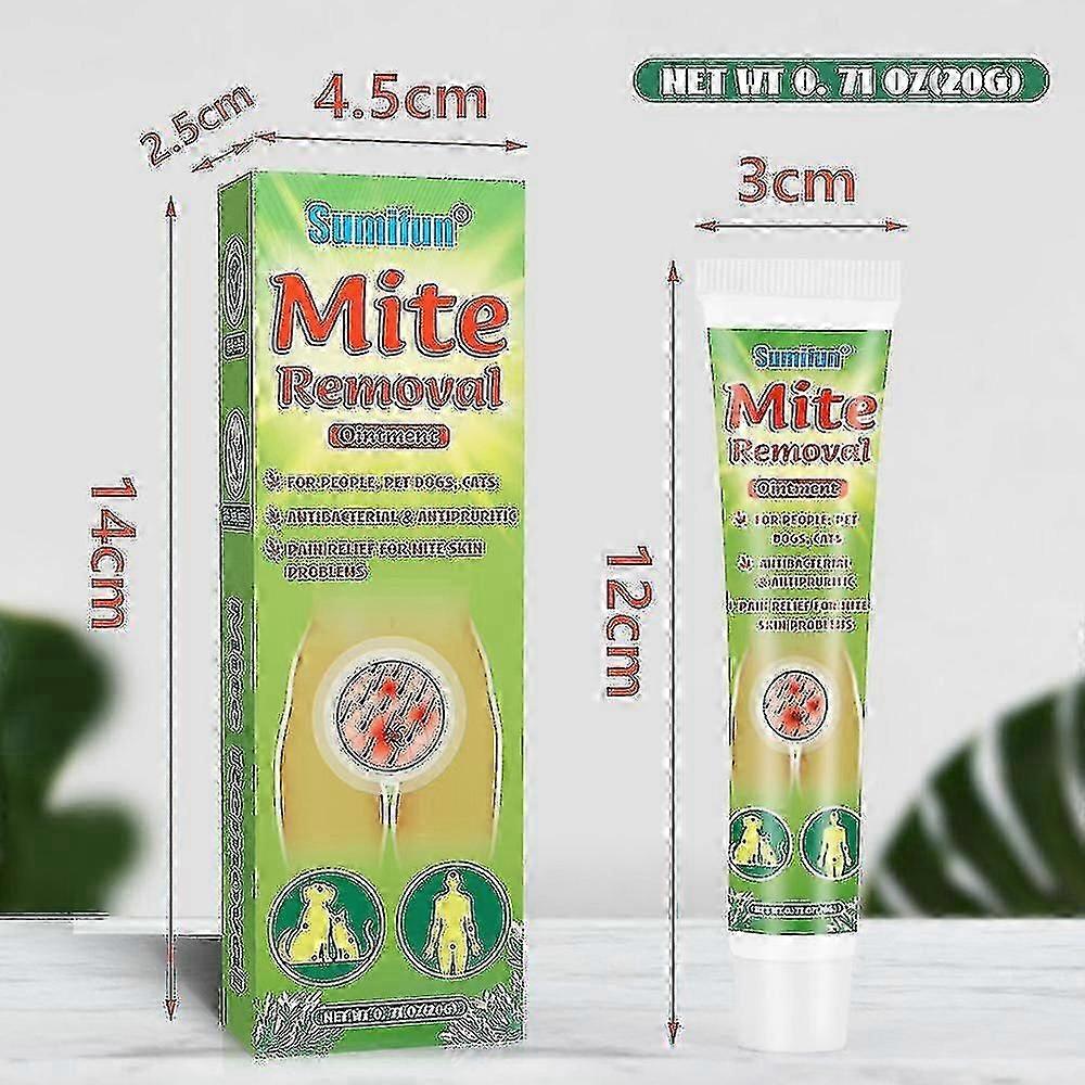 New Mite Removal Ointment Anti-itching Scabies Kill Head Lice Skin Care ...
