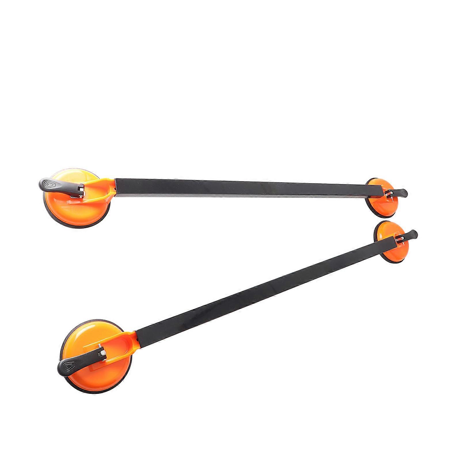 Car Roof Rack Suction Cup Mount Travel Luggage Bars 92cm Square Tube ...