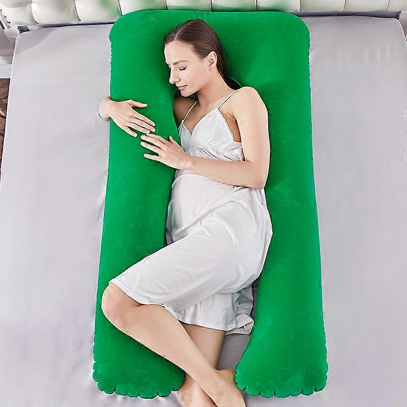 Inflatable Pregnancy Pillow U Shape Sleeping Support Pillow For ...