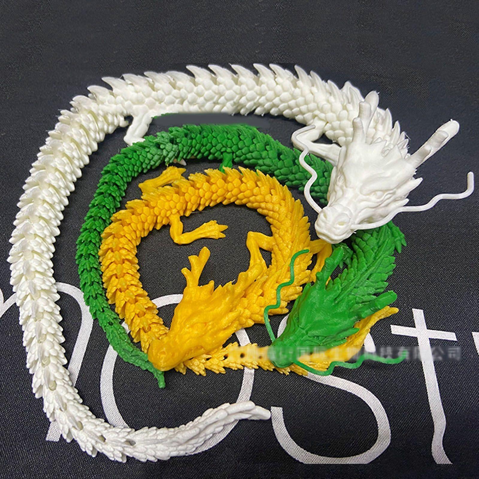 3D Printed Articulated Dragon Special Dragon Model Adjustable Joints ...