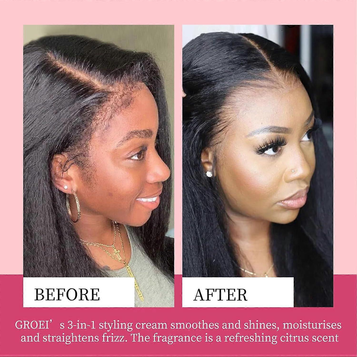 Hair Finishing Stick for Small Broken Hair, 3-in-1 Hair Styling Cream ...