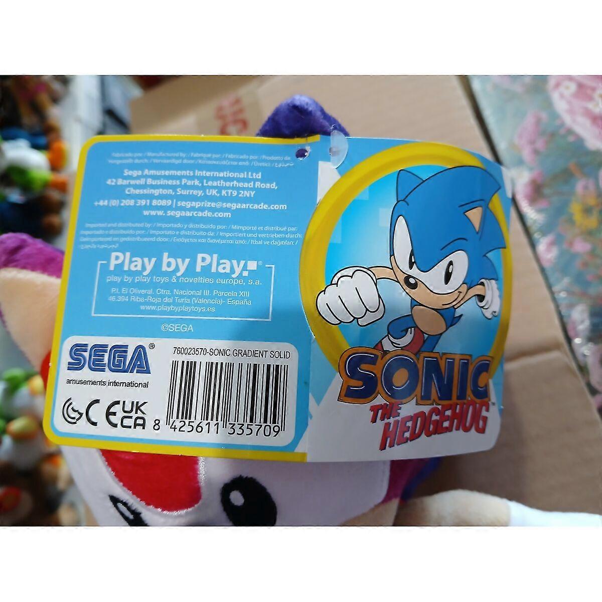 Fluffy toy Sonic Gradient 30 cm | Fruugo AU