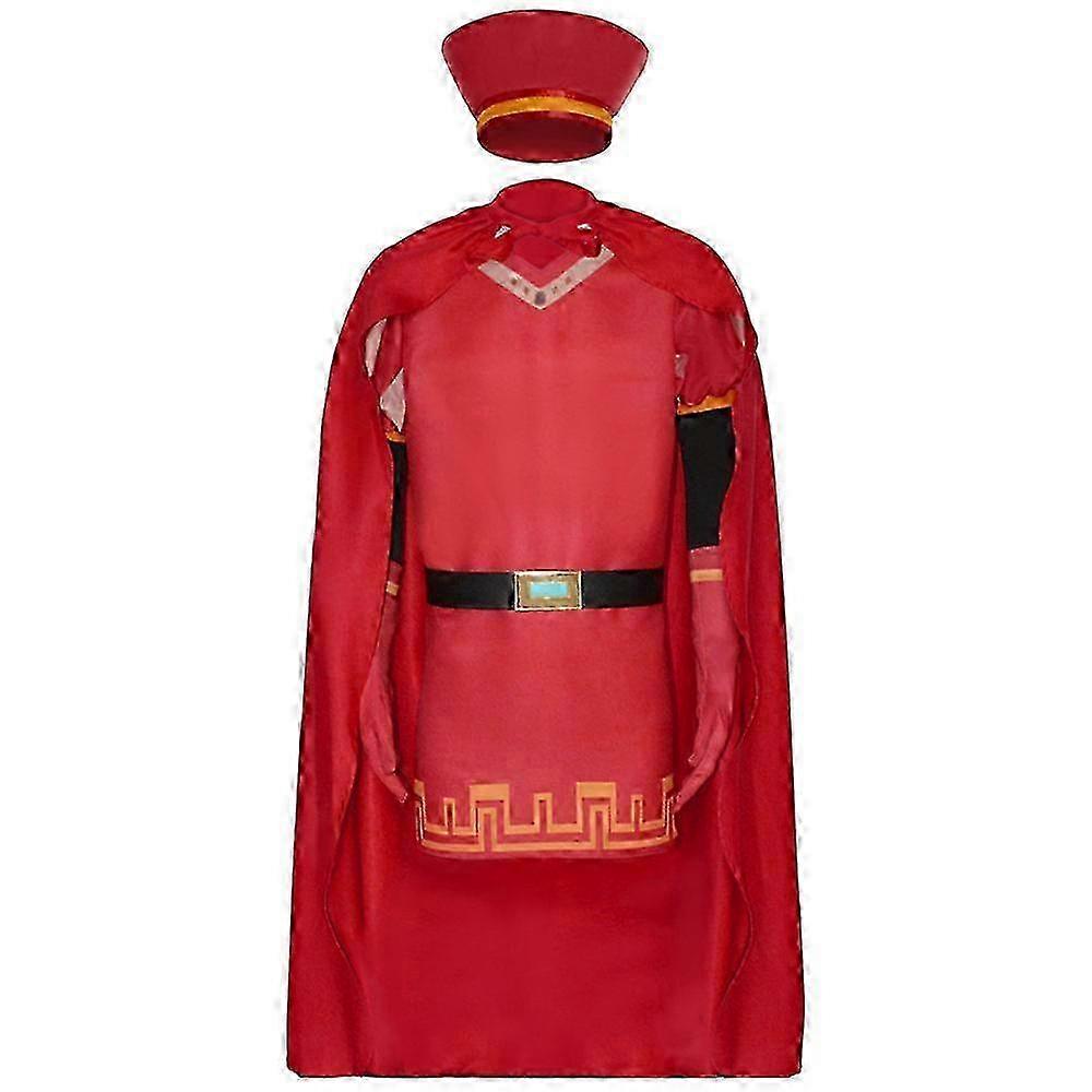 2023 New CosDaddy Lord Farquaad Cosplay Costume Adult Mens Coat Pants Hat Uniform Medieval ...