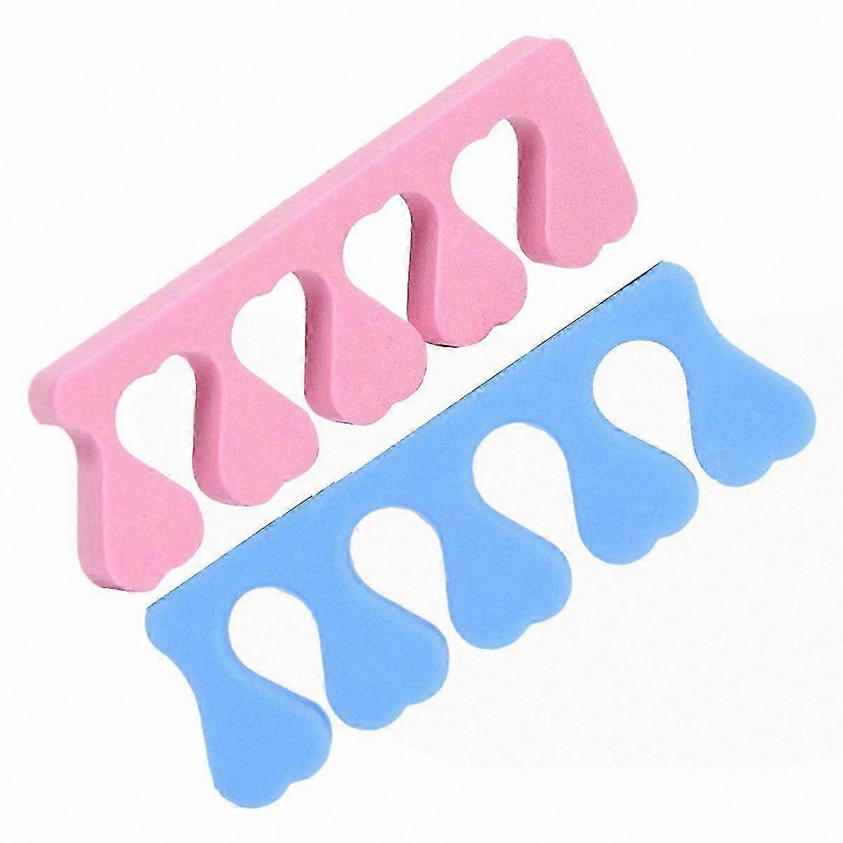 2-Pack Nail Art Sponges for Manicure and Pedicure, Random Colors ...