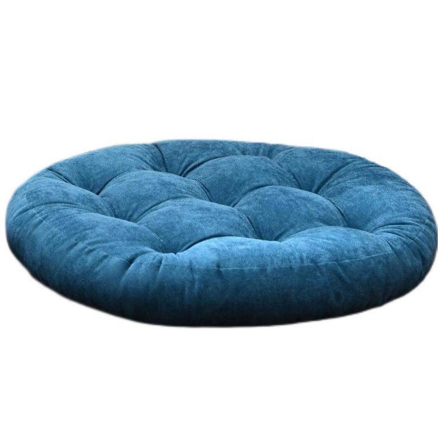 Thickened Round Linen-futon Pillow, Large-floor Meditation Balcony ...
