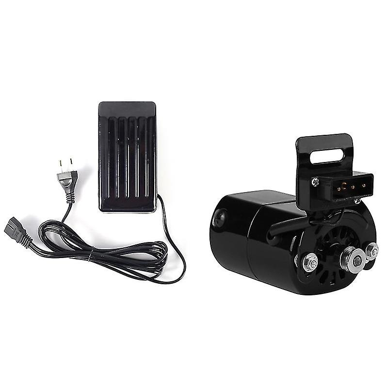 Home Sewing Machine Motor Foot Pedal 220v 180w 0.9a Old Style Electric ...