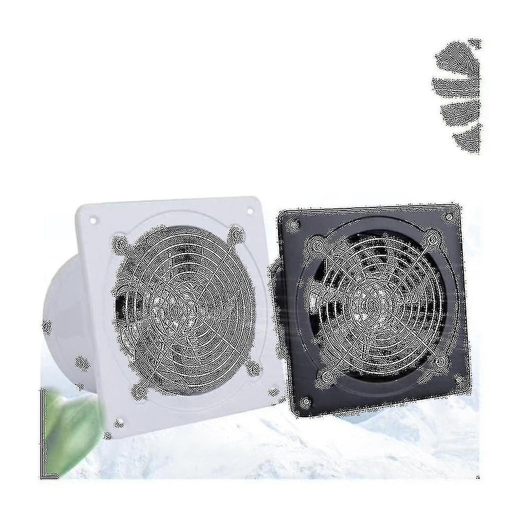 4 Inch Utility Blower Fan, 220 V , Low Noise Ventilator Extractor Wall ...