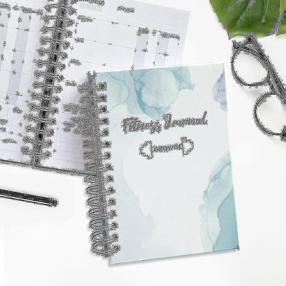 Workout Fitness Journal Planners,daily Weekly Non-dated Planner ...
