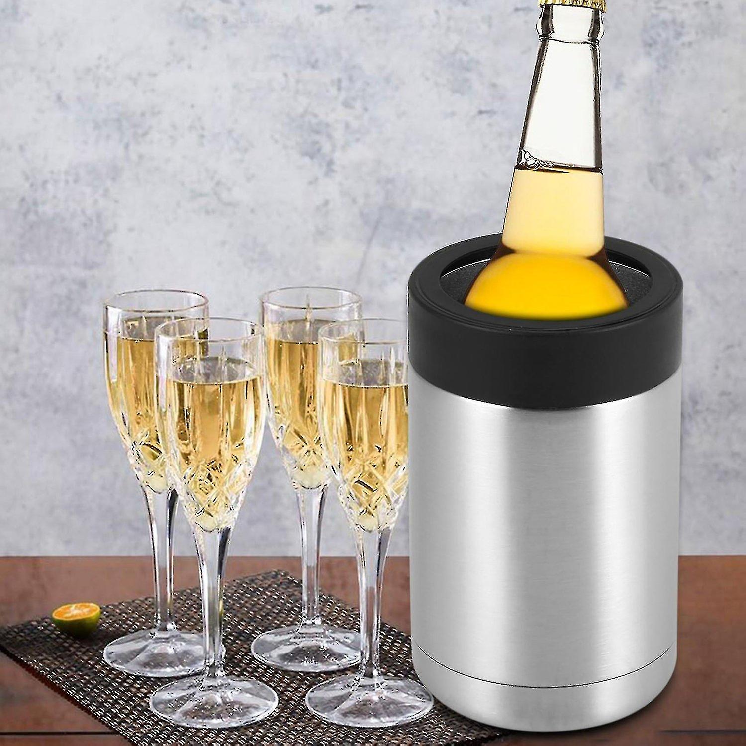 12 Oz Stainless Steel Beer Keeper Can/ Holder Double Vacuum Insulated ...