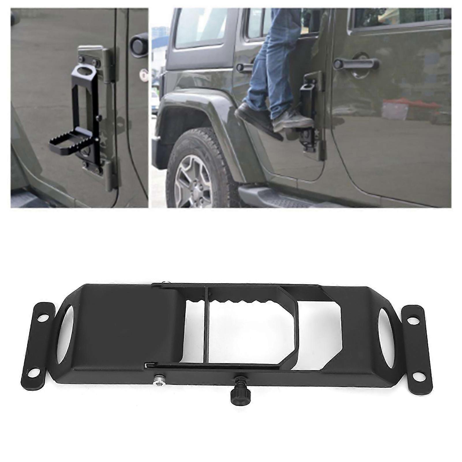 Jeep Wrangler JK 2007-2017 Folding Hinge Foot Rest Peg Side Step ...