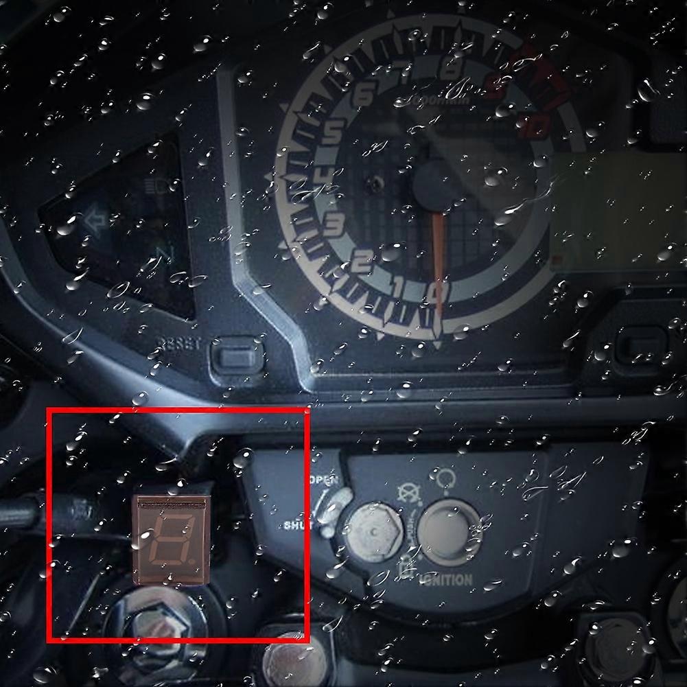 Universal Motorcycle 6 Speed Digital Gear Indicator Shift Lever Sensors ...