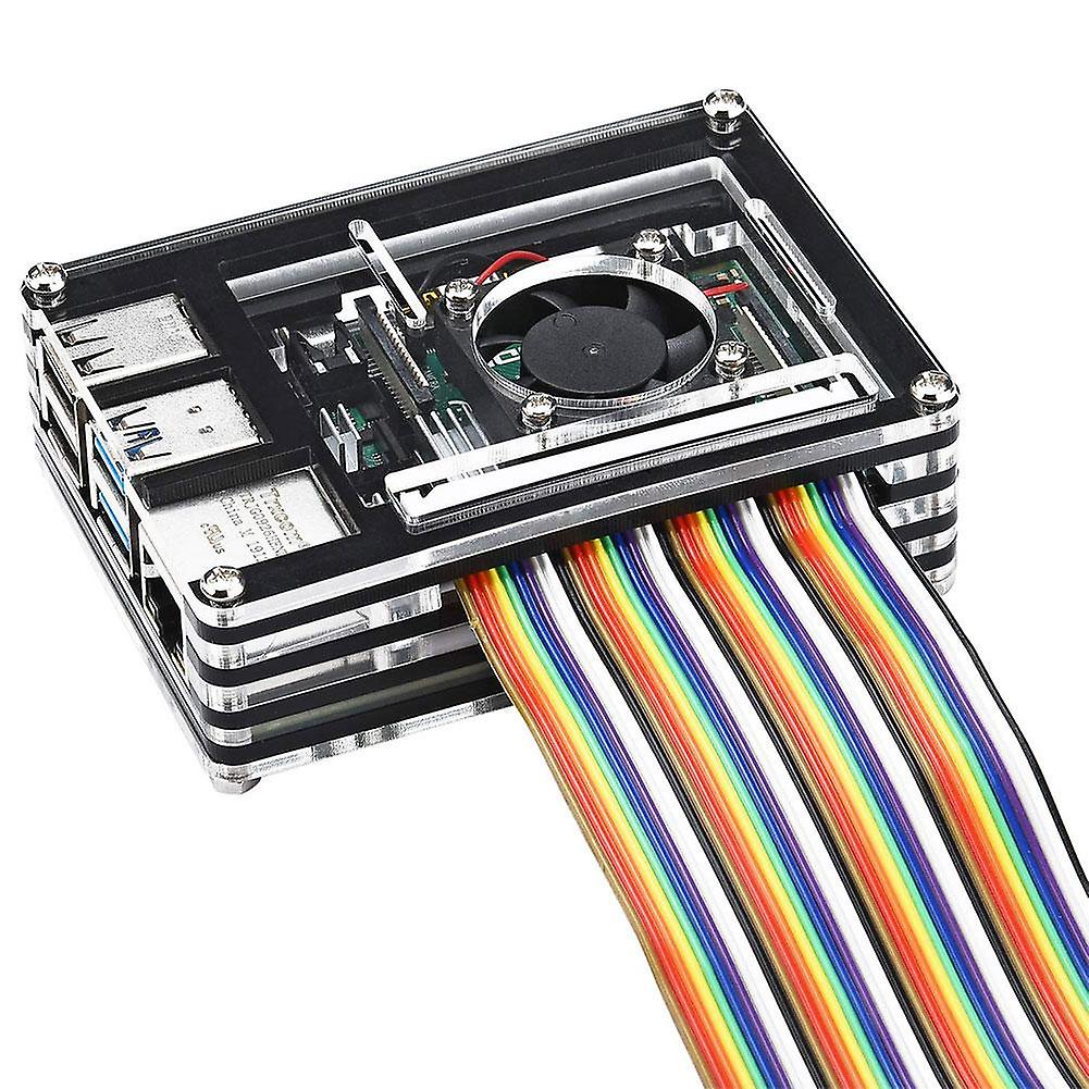 Home dust resistant acrylic case heat dissipation durable easy install ...