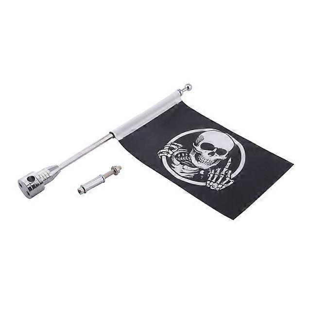 Rear Side Flag Pole Mount Motorcycle Luggage Rack Flag Shelf With Base ...