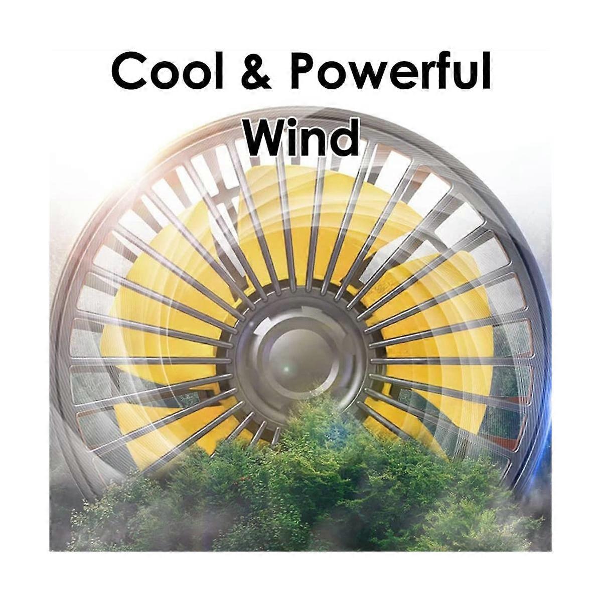 Fan for Car Three-Head Fan for SUVs USB Cooling Air Small Personal Fan ...