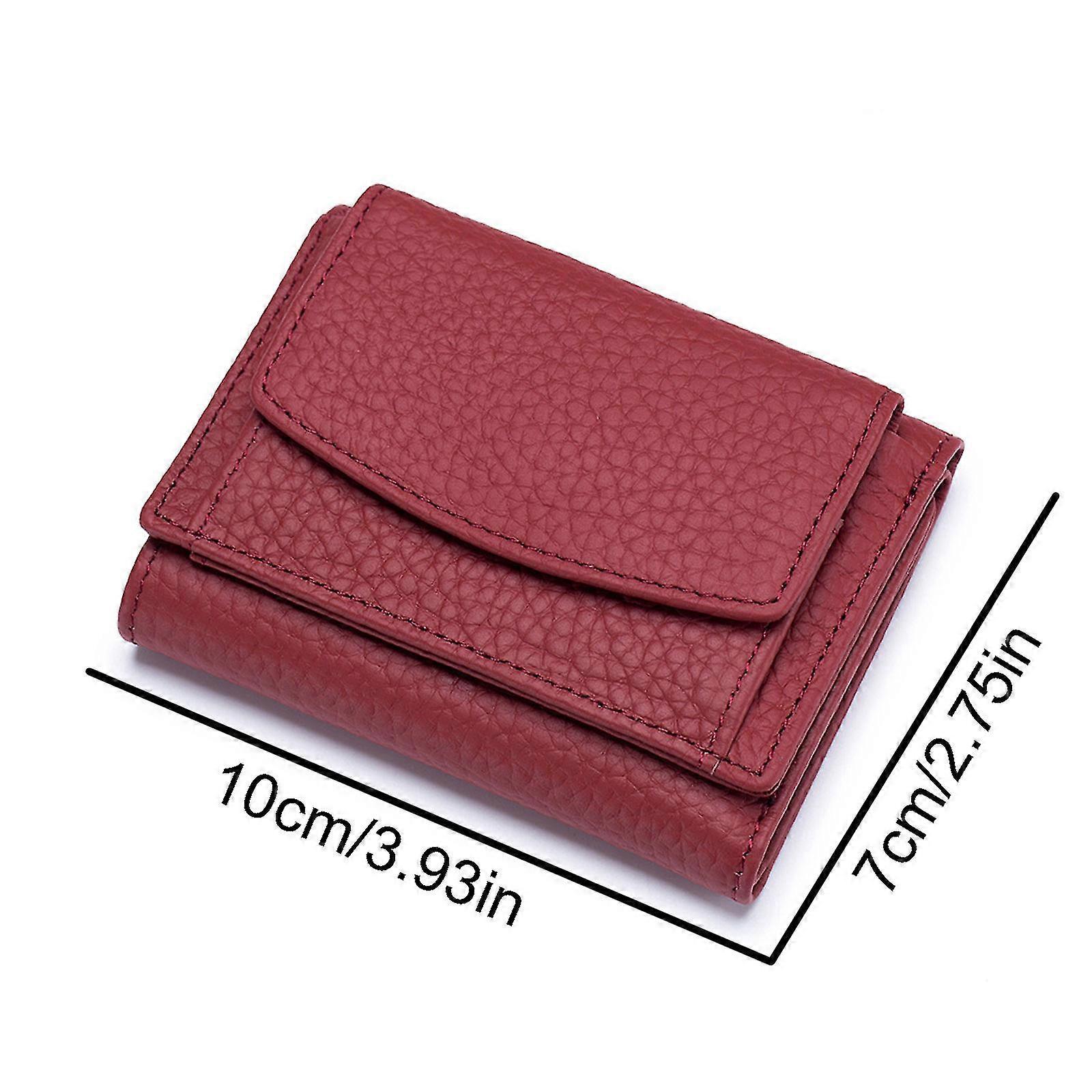 Small Wallets for Women Small Trifold Credit Card Holder with Folding ...