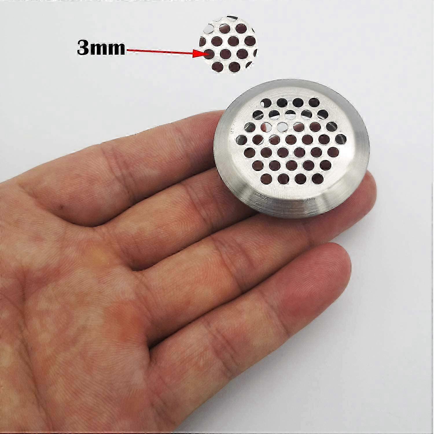 27 pieces 35mm Stainless Steel Ventilation Grille Round Mesh Breathing ...