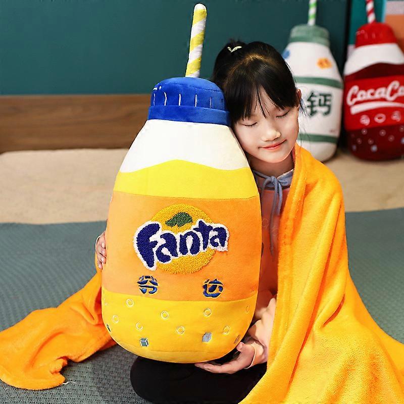 Creative Simulation Drink Soda Cuddle Pillow Coca-Cola Sprite Plush ...
