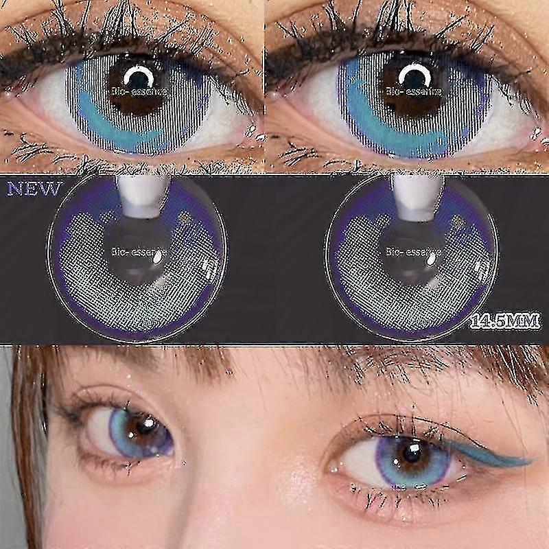 Color Contact Lenses For Eyes Natural Brown Lenses Beauty Fashion Monet ...