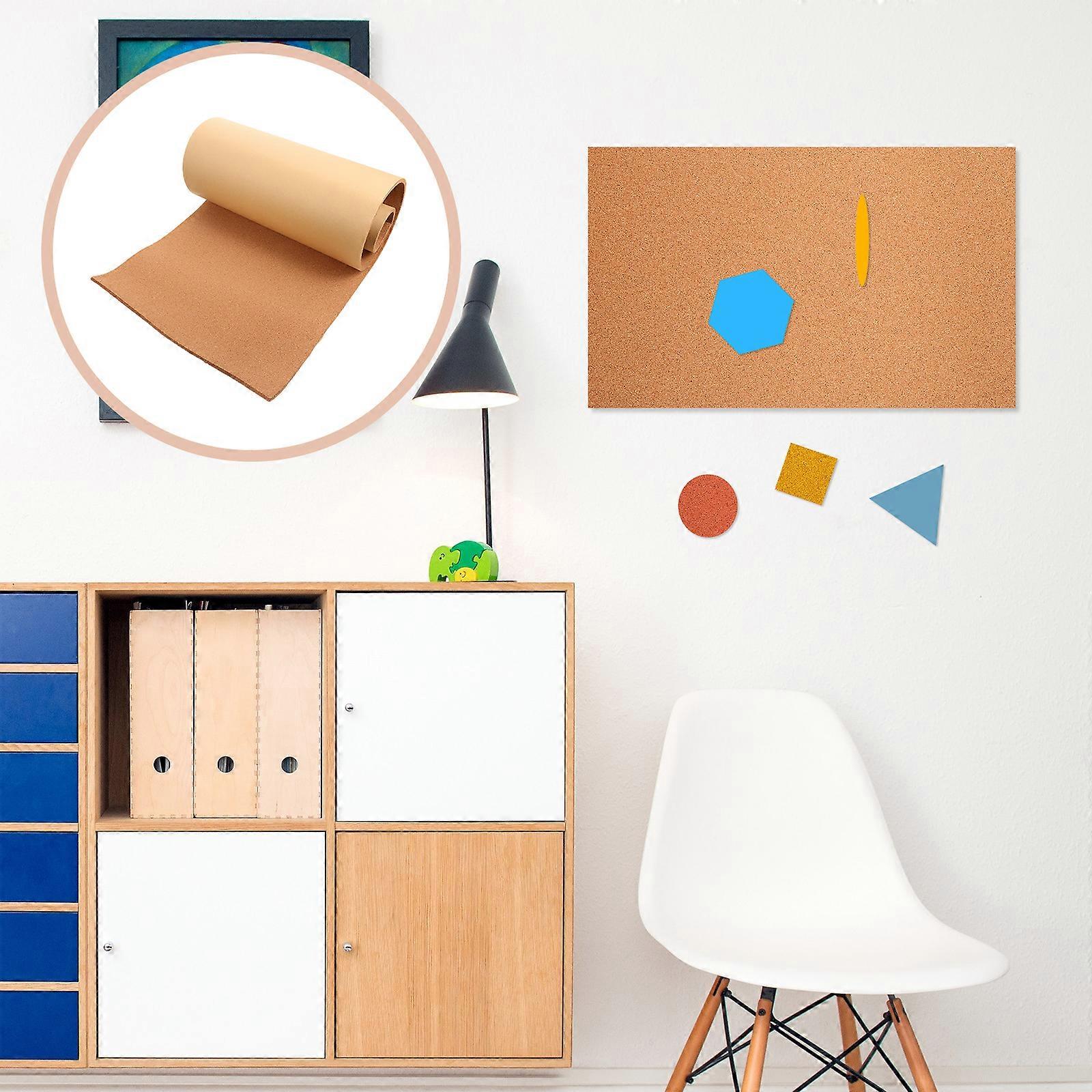 Cork Bulletin Board Adhesive Corkboard Hanging Corkboards Cork Pin ...