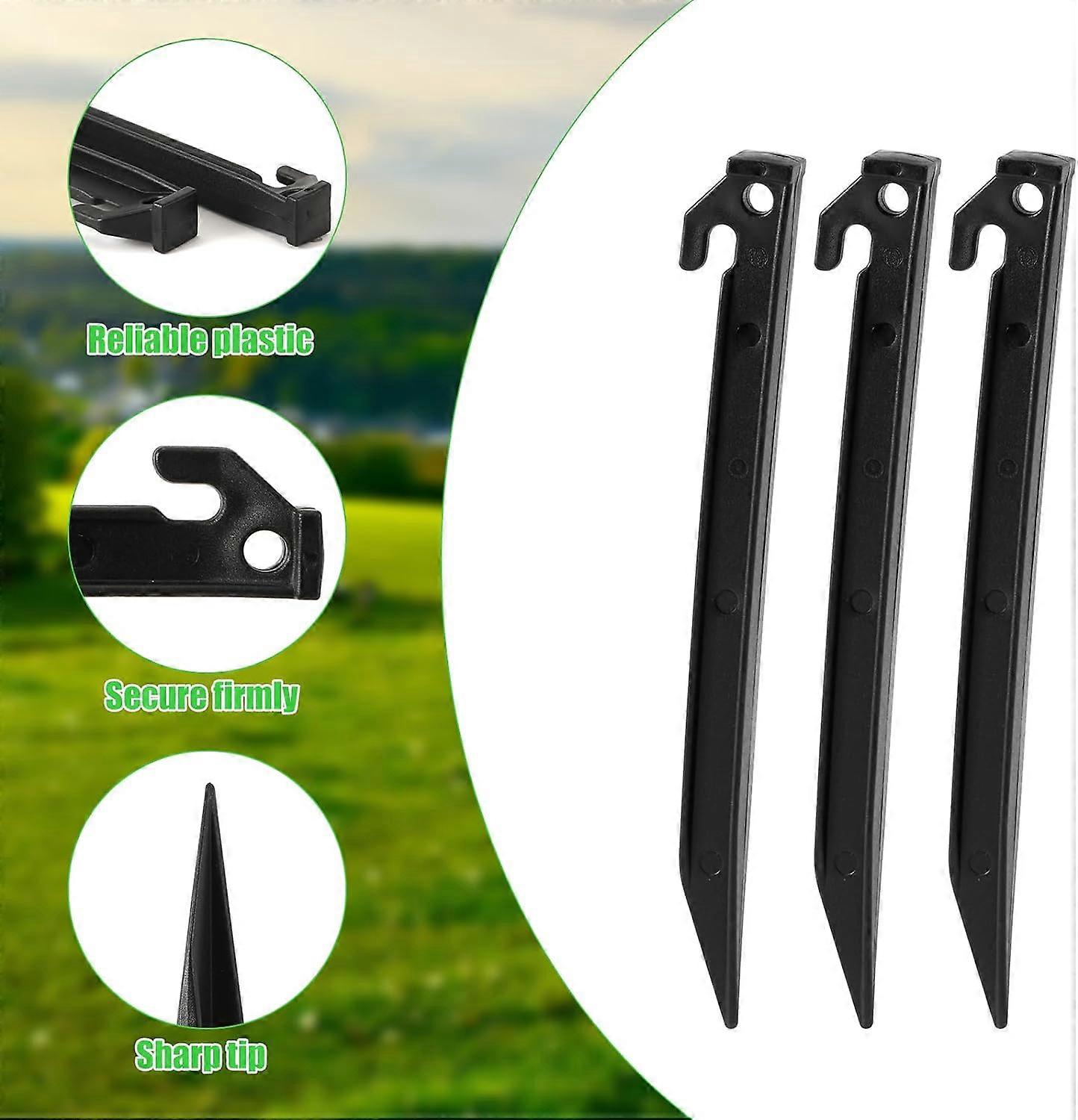 16pcs Plastic Inflatable Stakes, 23cm Large Inflatable Stakes Plastic ...