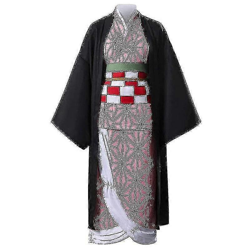 Anime Demon Slayer Kimetsu No Yaiba Kimono Kamado Nezuko Adult Ld ...