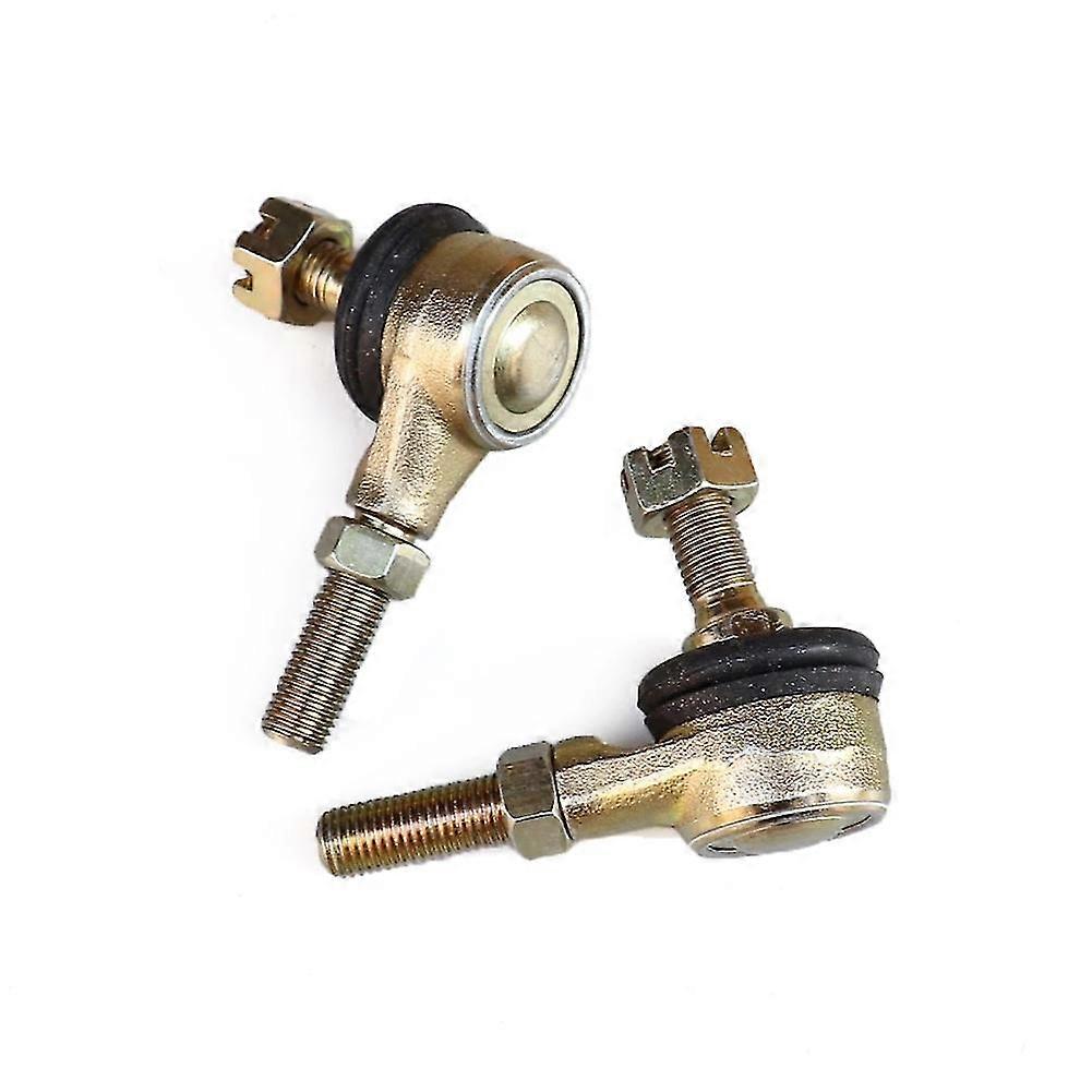 1 Pair 90mm-290mm M10 Steering Shaft Tie Rod With Tie Rod Ball Joint For 4 Wheel Kart ...