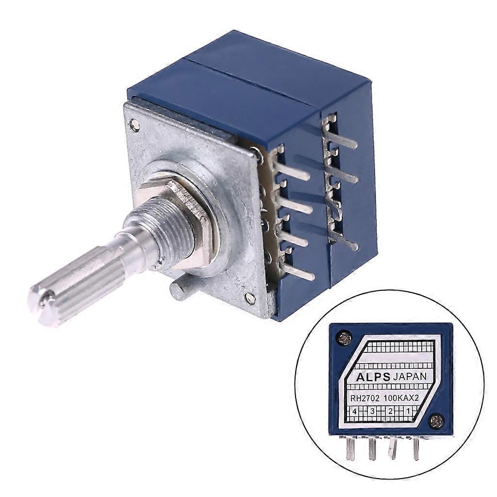 Potentiometer RH2702 8 Pin Serrated Split Shaft 6MM Precision 27-type ...