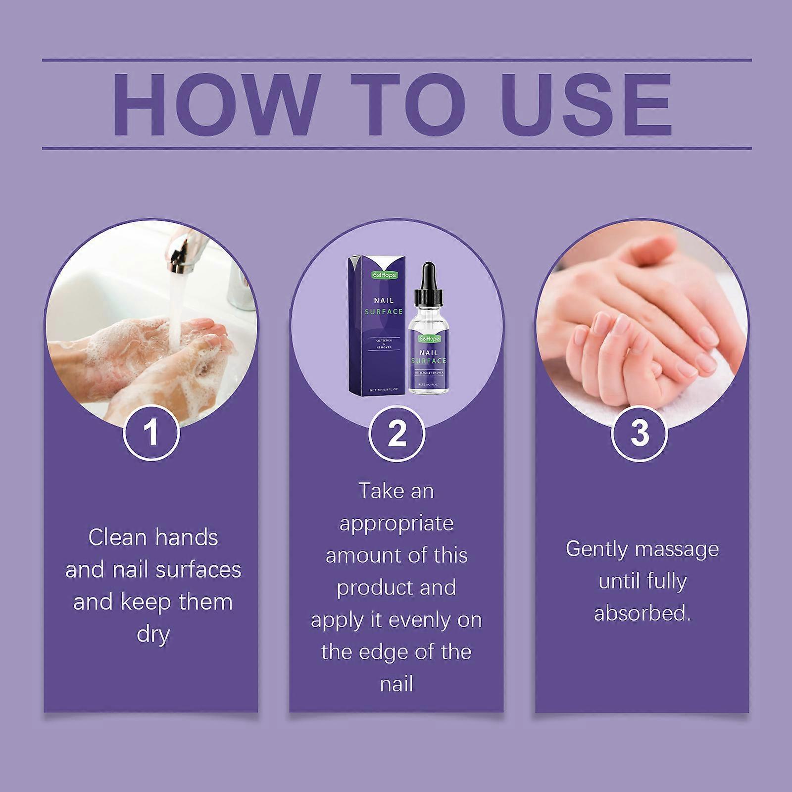 Nail Repair Essence, Softener Nails Cuticle Callus Nail Polish ...