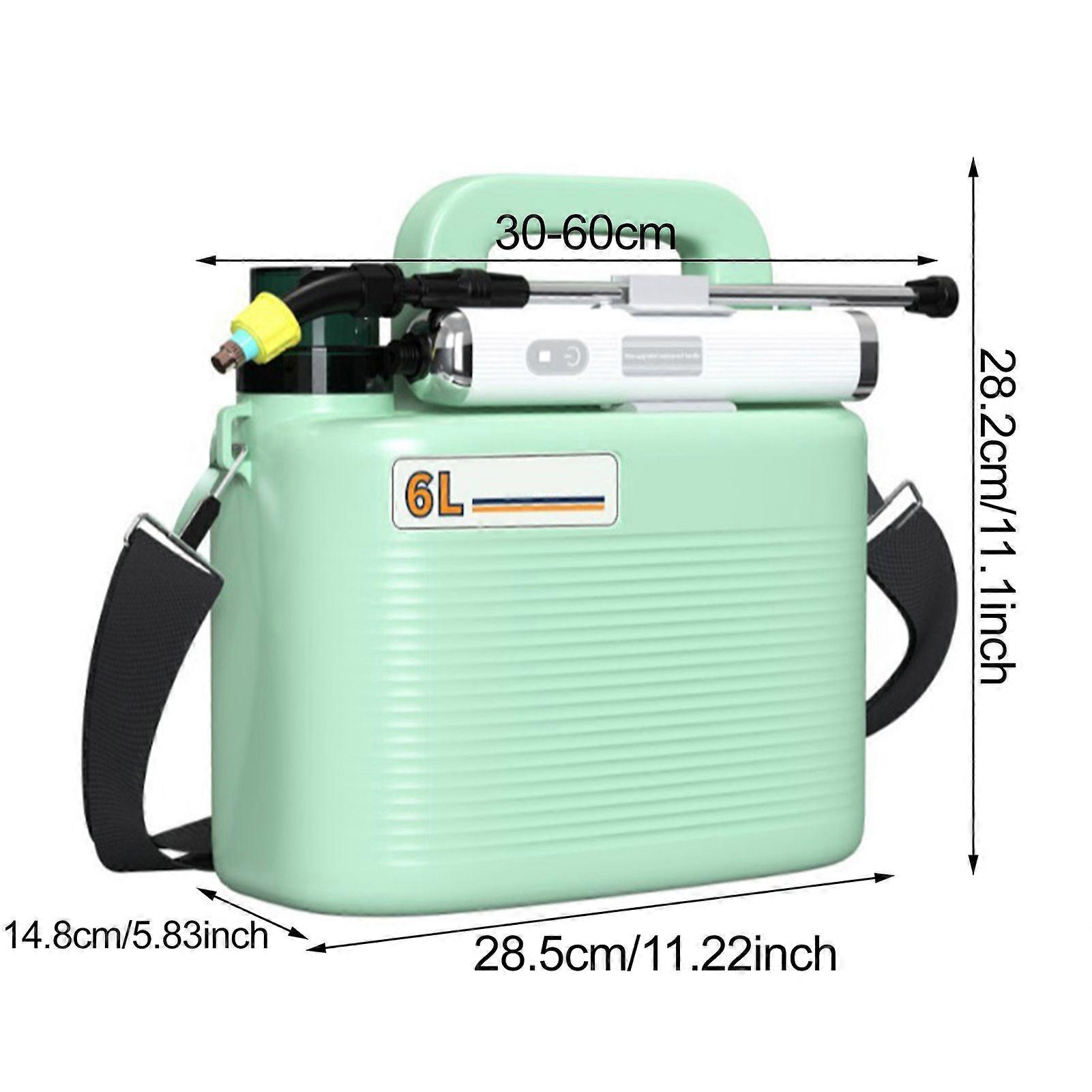 6L Electric Sprayer USB Rechargeable Sprayer with Telescopic Wand 3 ...